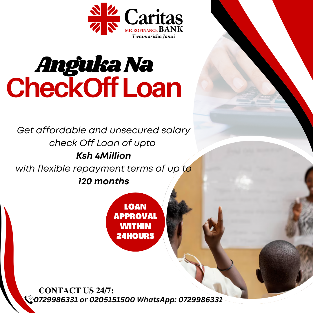 Salary Checkoff loan – Caritas MFB